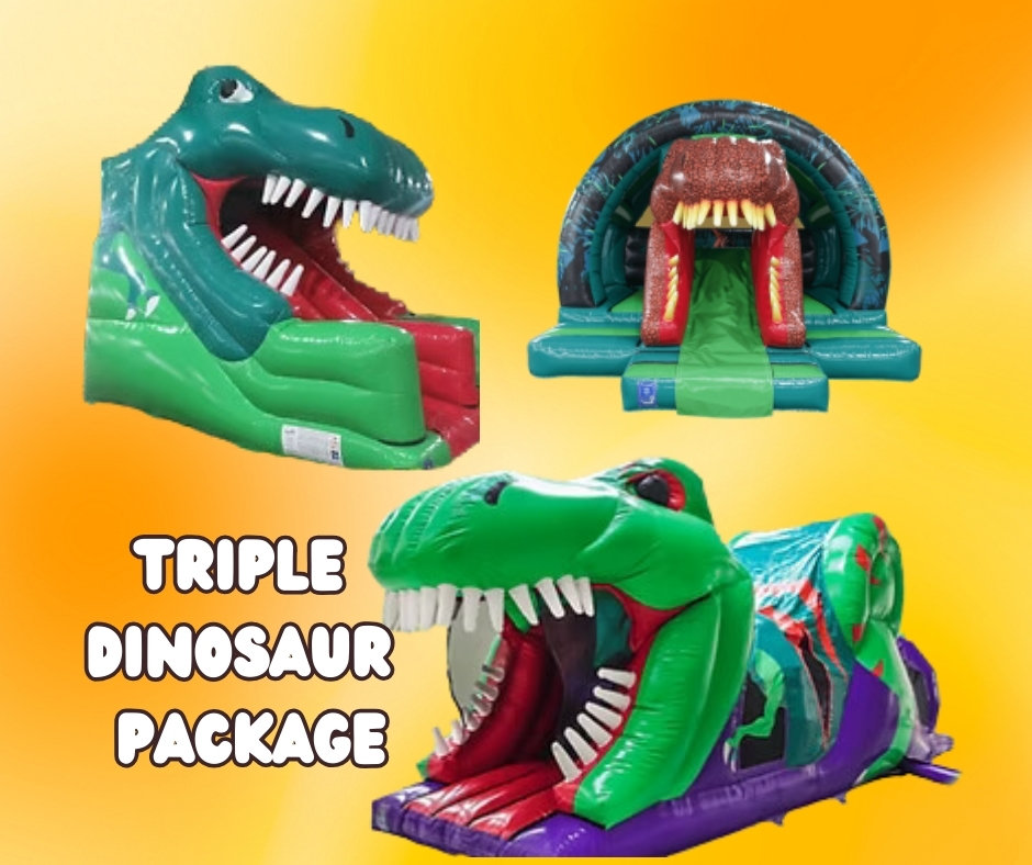 Triple Dinosaur Package